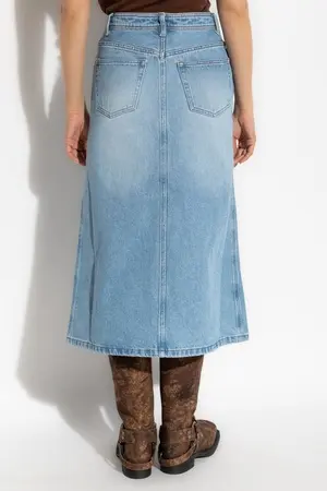 A.p.c. Denim Midi Skirt