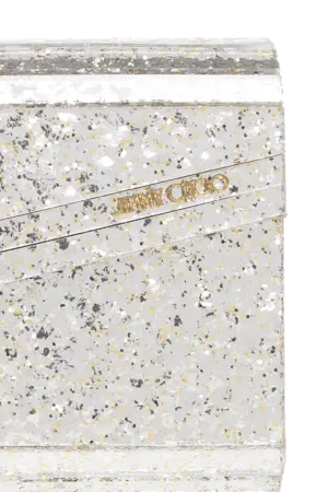 JIMMY CHOO Candy Clutch - Silver