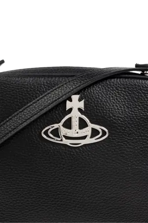 VIVIENNE WESTWOOD Anna Camera Shoulder Bag - Black
