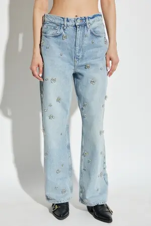 ALLSAINTS Jeans With Appliqués