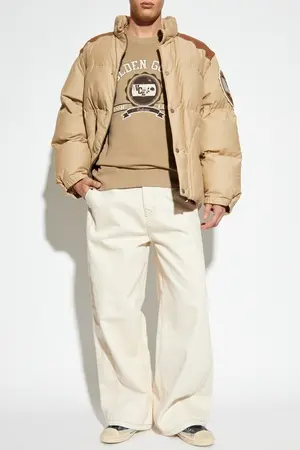 GOLDEN GOOSE Jacket With Detachable Sleeves - Beige