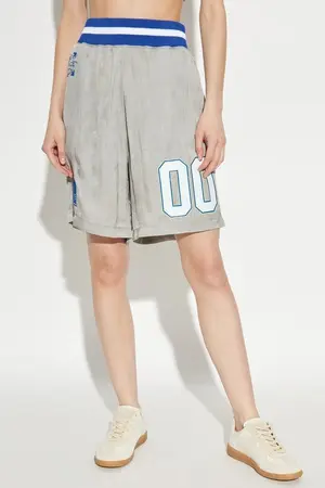 Off-White Printed Relaxed Fit Shorts