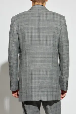 Amiri Double-breasted Blazer With A Check Pattern