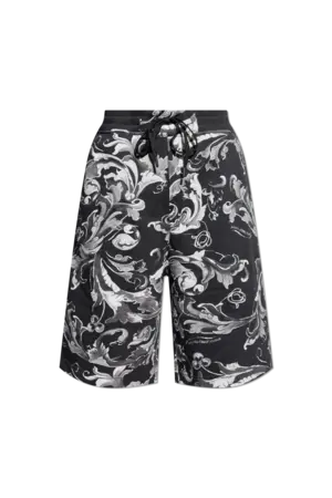 Versace Jeans Couture Printed Shorts For Men