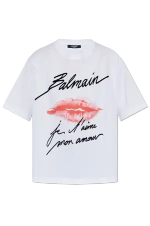 Balmain Oversized T-shirt - White