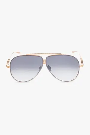 Valentino Garavani Embossed Sunglasses - Gold