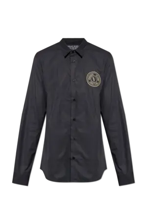 Versace Jeans Couture Embroidered Shirts For Men