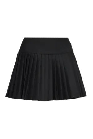Off-White Short Pleated Skirt