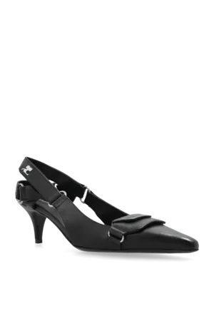 COURREGES Slingback High-heeled Shoes