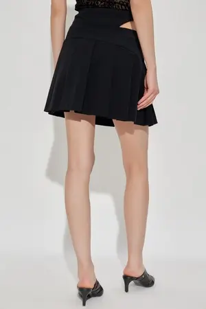 Versace Mini Skirt With Decorative Slit