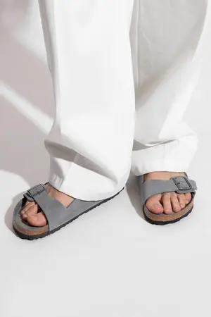BIRKENSTOCK Arizona Bs Slides - Grey