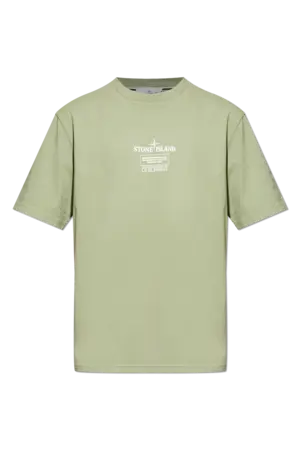 Stone Island T-shirt With Logo - Green