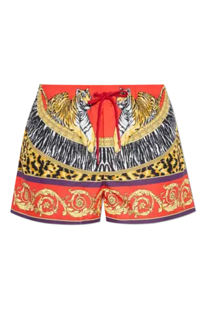 Versace Printed Swim Shorts