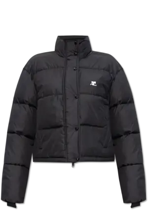 COURREGES Insulated Padded Jacket With Logo