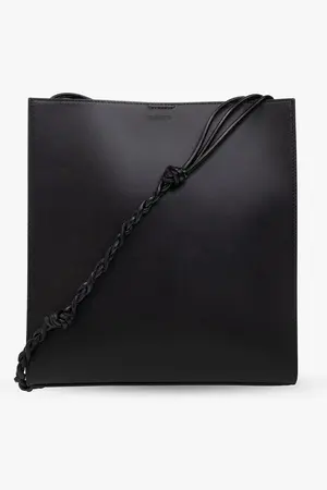 JIL SANDER Tangle Medium Shoulder Bag - Black