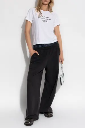 Acne Studios Wide-leg Knit Sweatpants