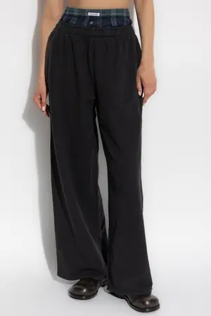 Acne Studios Wide-leg Knit Sweatpants