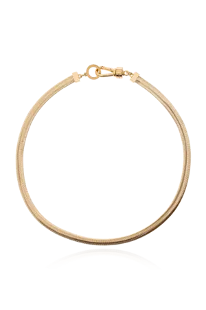 ALLSAINTS Brass Choker Necklace - Gold