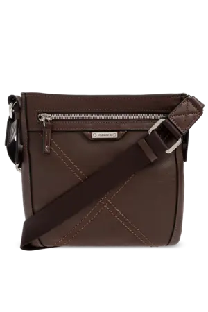 Iceberg Leather Shoulder Bag - Brown