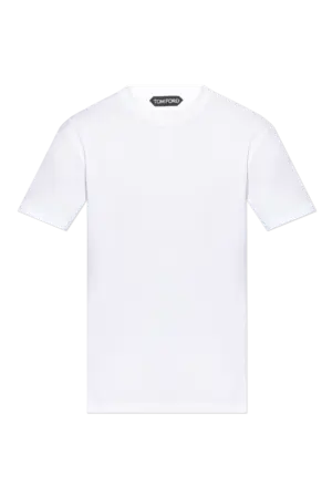 Tom Ford Embroidered T-shirts For Men