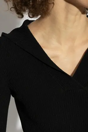 Alaïa Ribbed Midi Dress