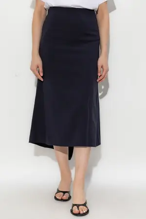 Victoria Beckham Back-slit A-line Skirt