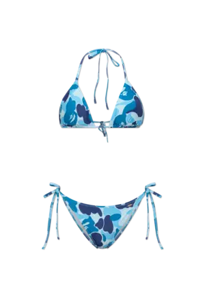 A BATHING APE® Camouflage Print Bikini