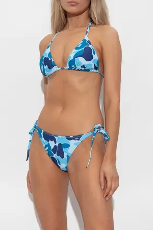 A BATHING APE® Camouflage Print Bikini
