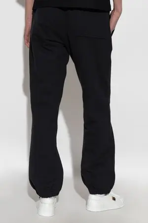 Burberry Trousers With Logo