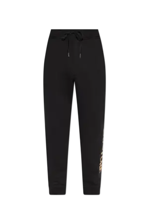 Versace Sweatpants With Printed Logo