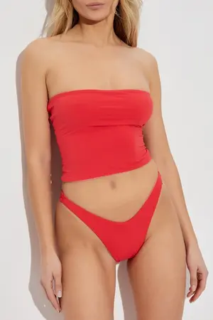 Bond Eye Reversible Siara Bikini Bottom - Red