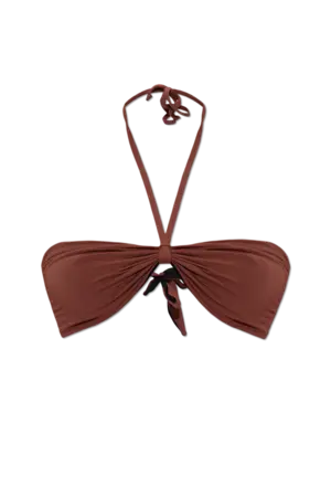 Bond Eye Ida Tie Reversible Bikini Top - Brown