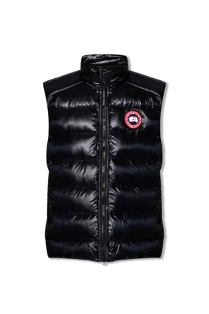 Canada Goose Quilted Down Vest With Logo