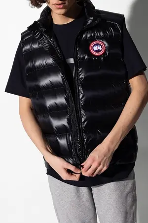 Canada Goose Quilted Down Vest With Logo