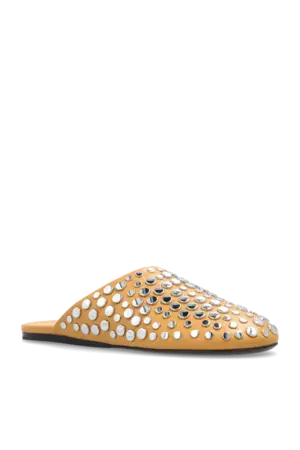 Tory Burch Leather Mules With Studs