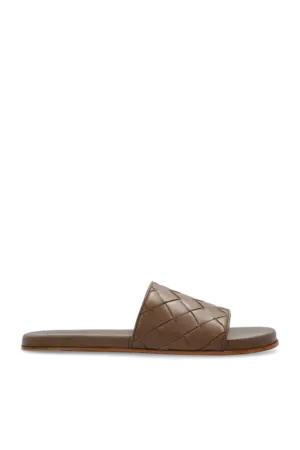 Bottega Veneta Leather Slides