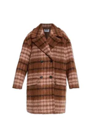 Moschino Plaid Coat