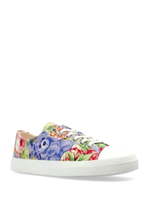 Moschino Floral Patterned Low-top Sneakers