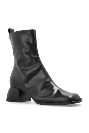 NODALETO Heeled Ankle Boots - Black