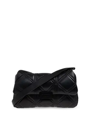 Emporio Armani Embossed Quilted Shoulder Bag