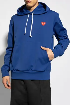 Play Comme Des Garcon Logo Hoodie