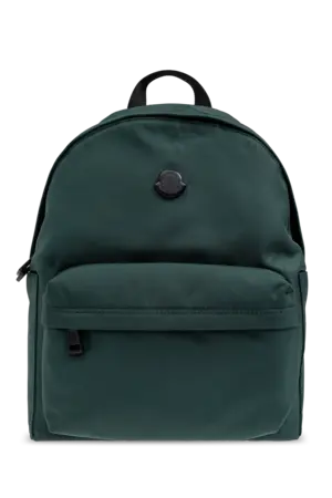 Moncler Backpack With Logo - Green