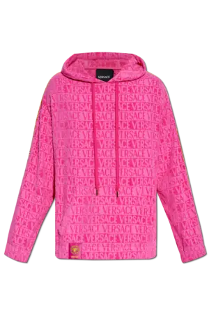 Versace Textured Sweatshirts Hoodies For Women