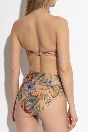 Zimmermann High-waisted Bikini Bottom