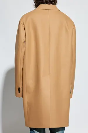 Dsquared2 Wool Overcoat - Brown