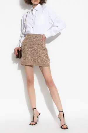 Versace Skirt With Wool Trim