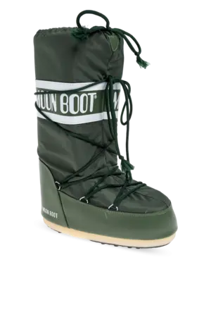 Moon Boot Icon Nylon Snow Boots - Green