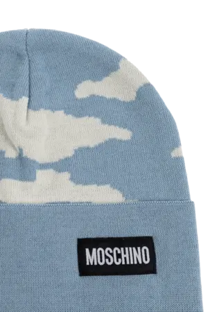 Moschino Patch Beanie