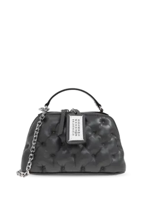 MAISON MARGIELA Matelassé Leather Handbag - Grey