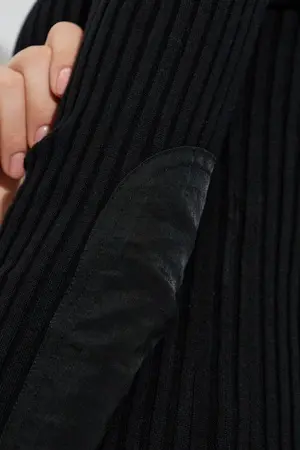 Helmut Lang Ribbed Long-sleeve Top